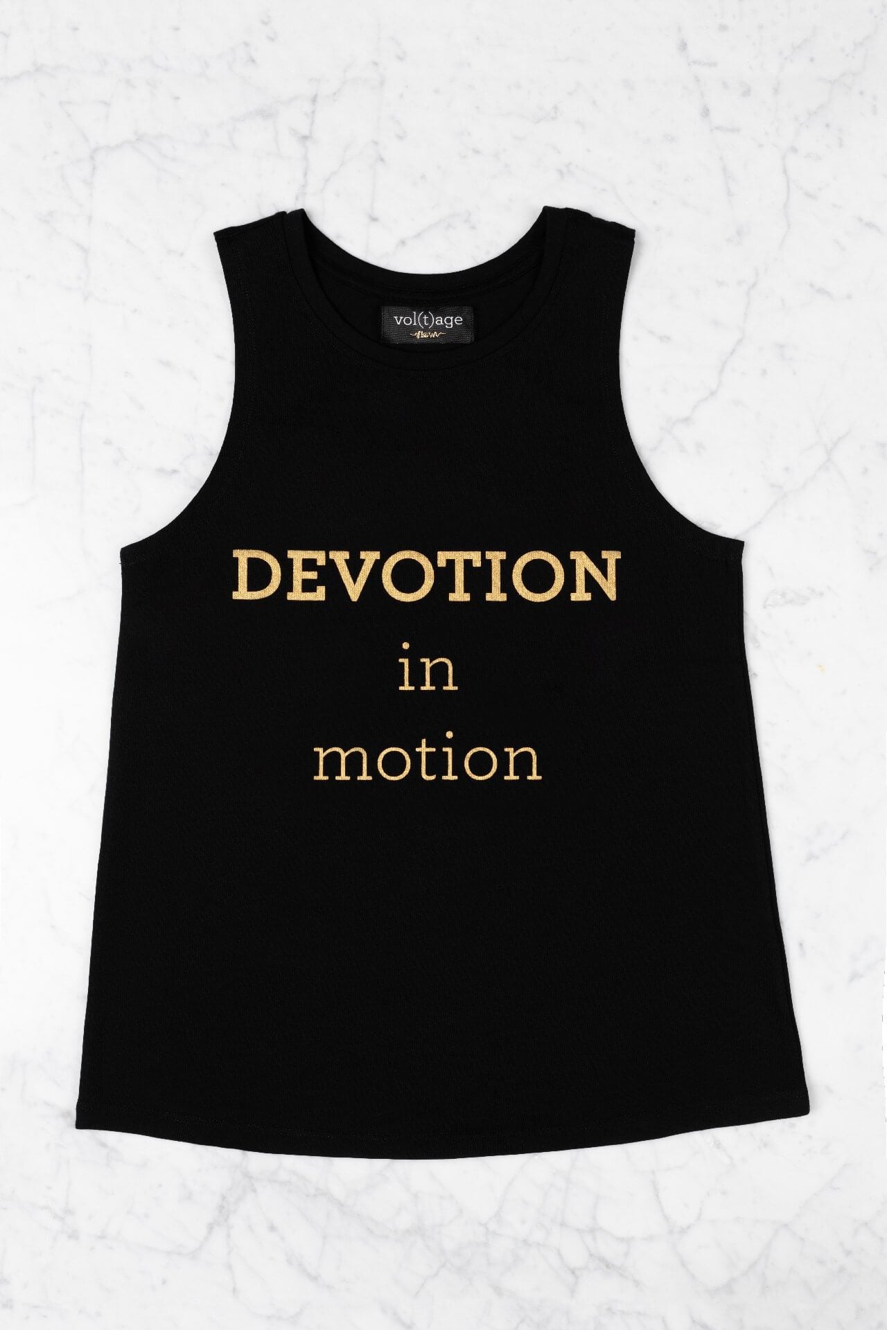 DEVOTION IN MOTION tank top – vol(t)age